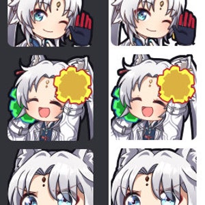 Twitch, Emote, Pack, Honkai Star Rail, Feixiao, 5 Emotes, Streamer ...