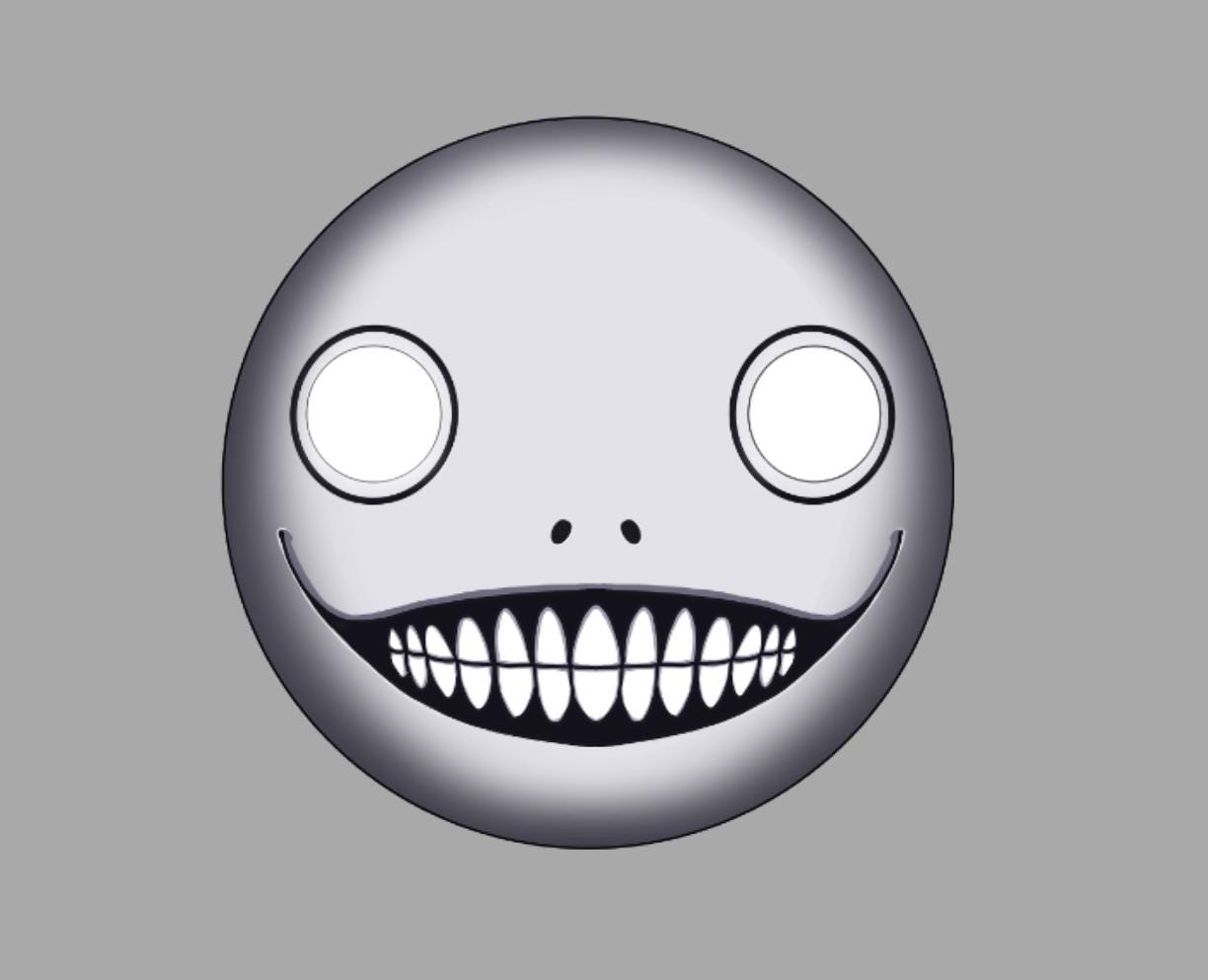 Vtuber Asset Nier Emil - Yoko Taro - Mask - Etsy