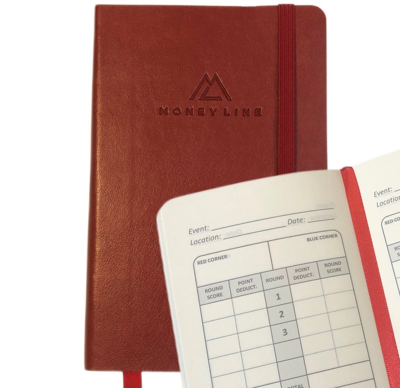 UFC/MMA Scorecard Pocket Notebook - Pre-printed Scorecard Pages for ...