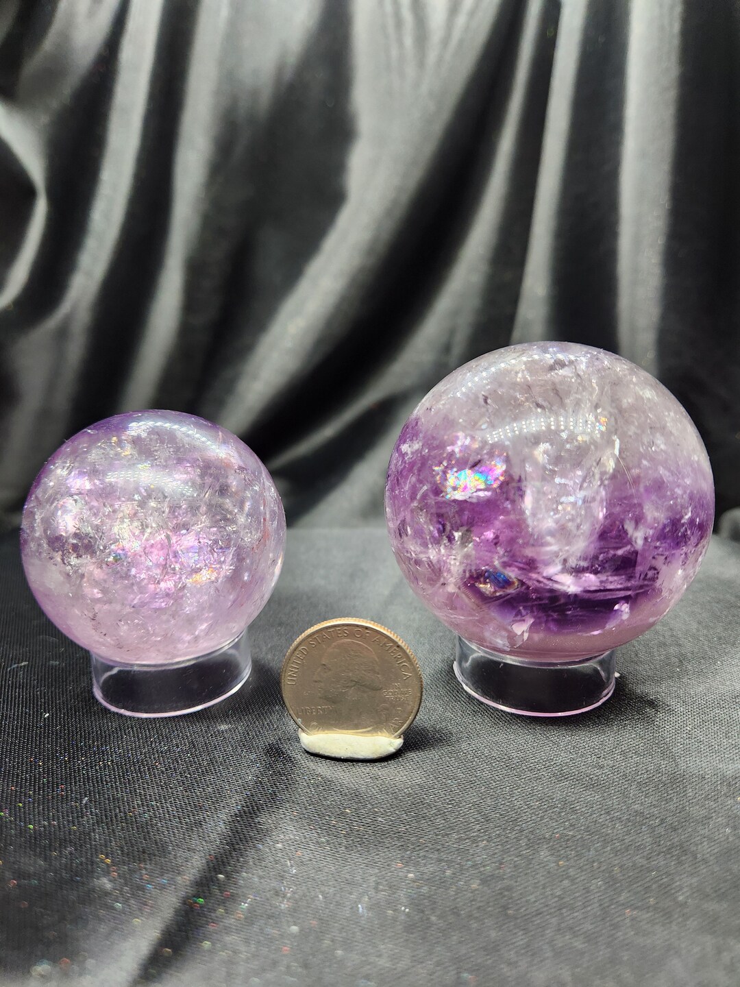 Phantom Amethyst Spheres - Etsy