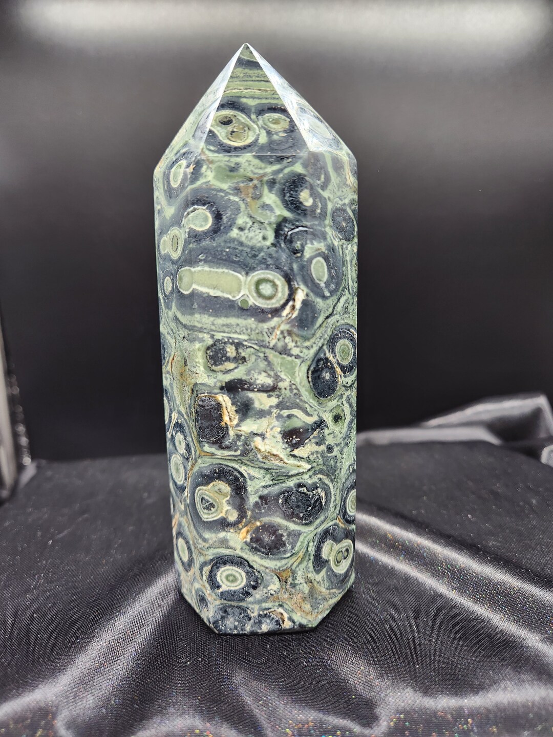 Kambaba Jasper Tower - Etsy