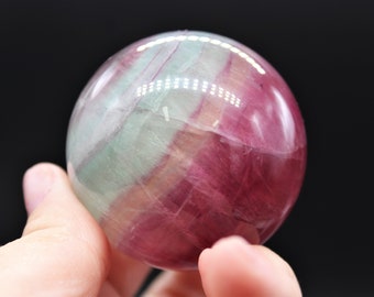 Magenta Fluorite Sphere - Etsy