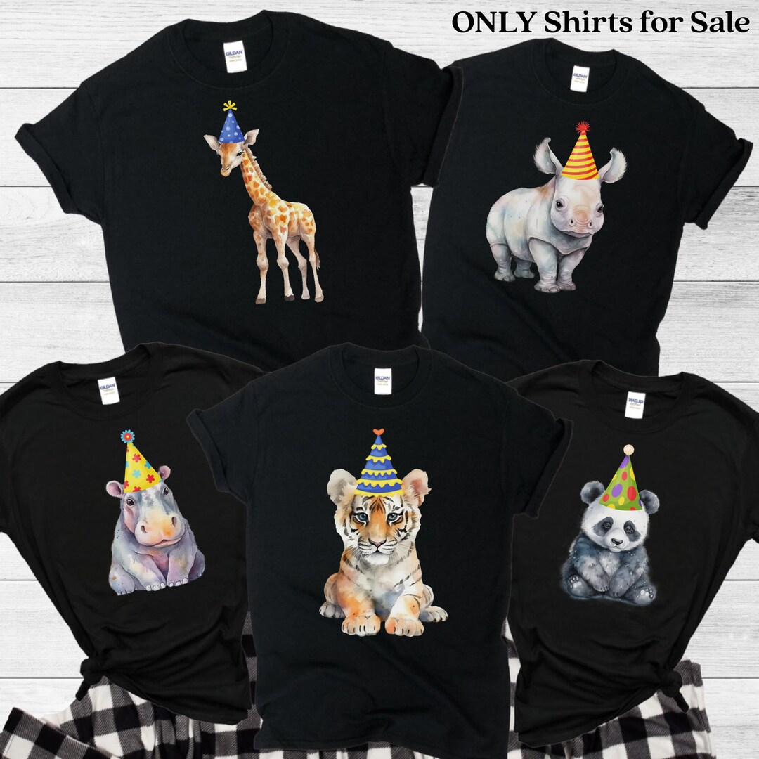 Party Animal Shirts, Zoo Birthday Party Shirts, Family Birthday Tshirts ...