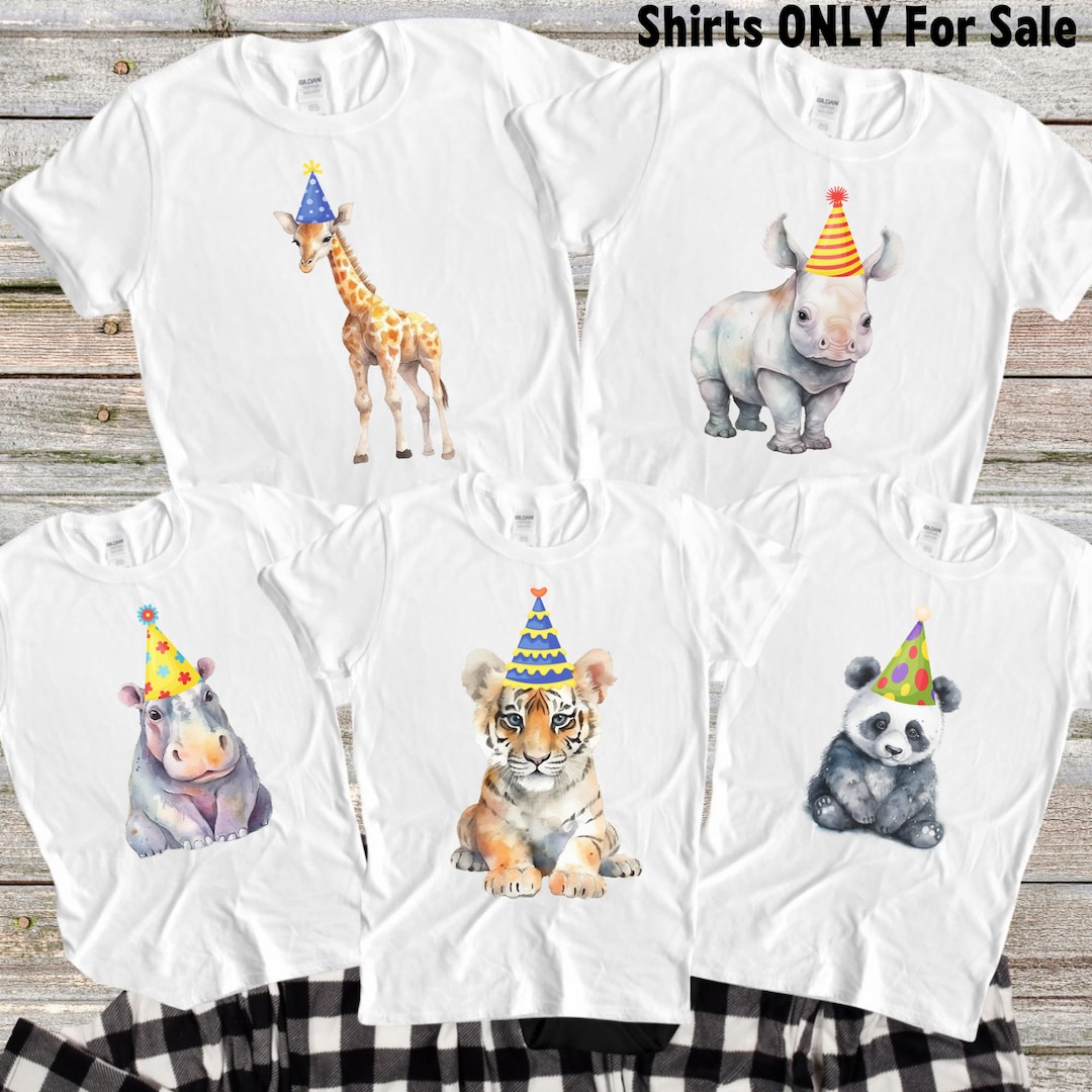 Party Animal Shirts, Zoo Birthday Party Shirts, Family Birthday Tshirts ...