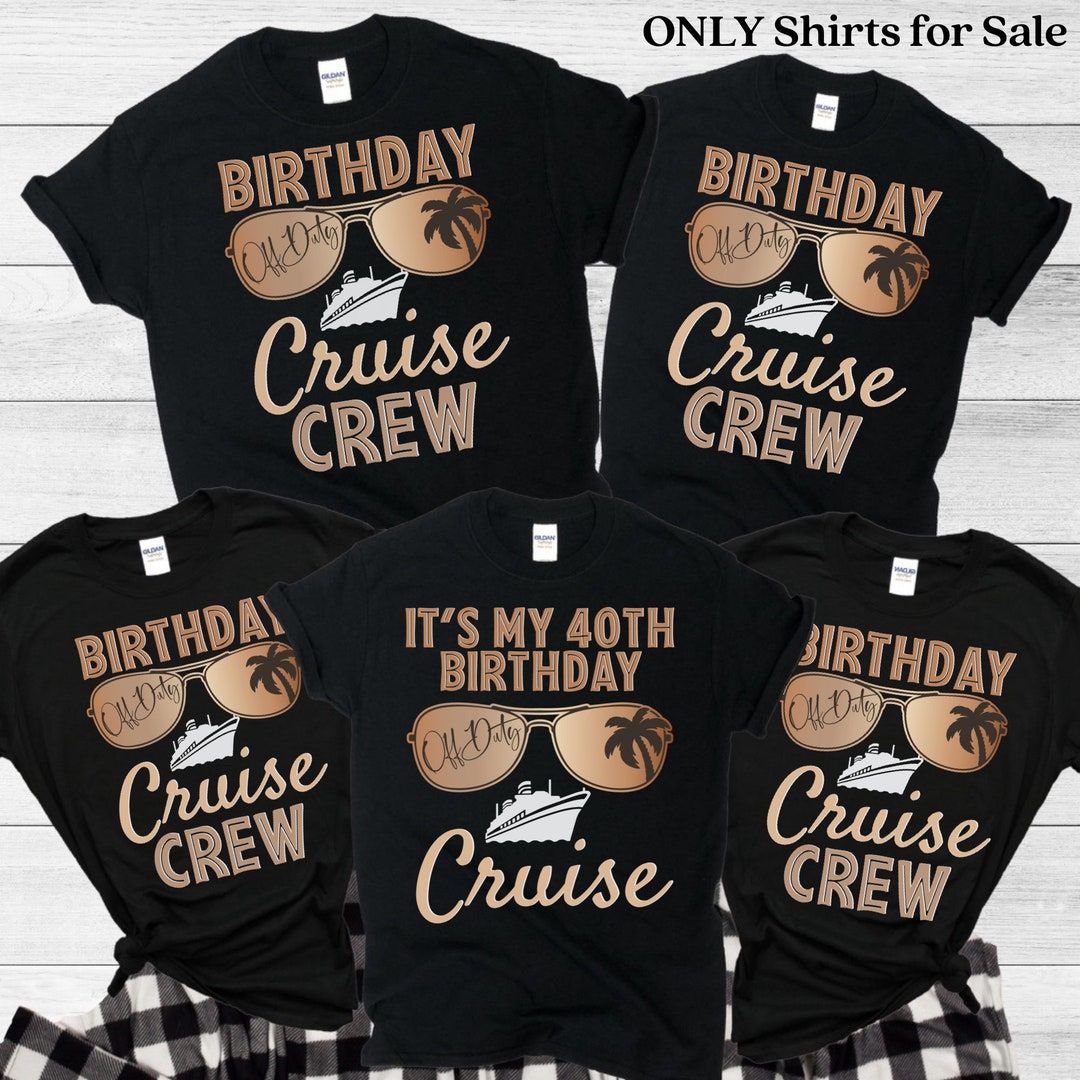 It's My 40th Birthday Cruise Shirt, Birthday Cruise Shirt, Birthday ...