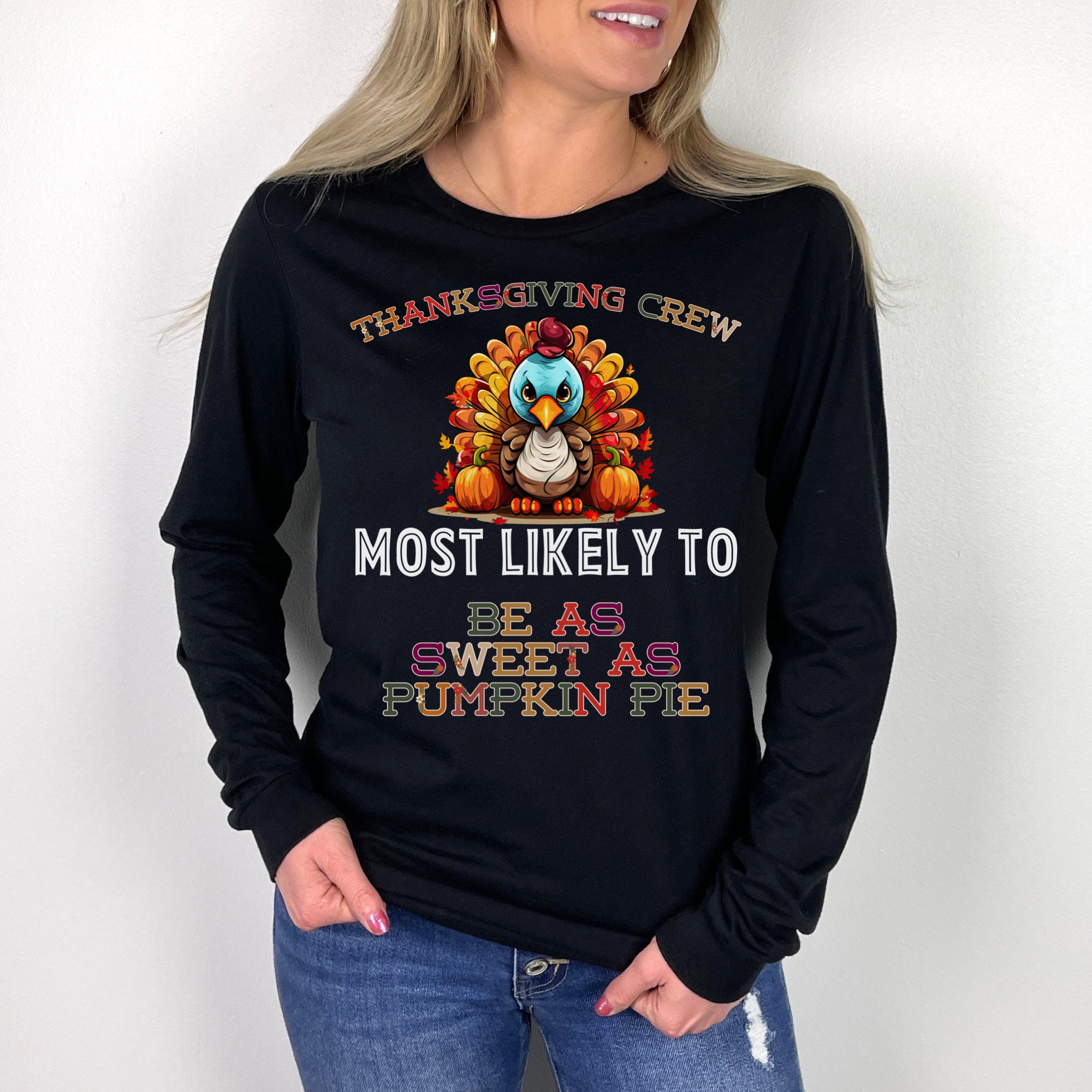 Family Thanksgiving Pajamas, Funny Matching Family Pajamas ...