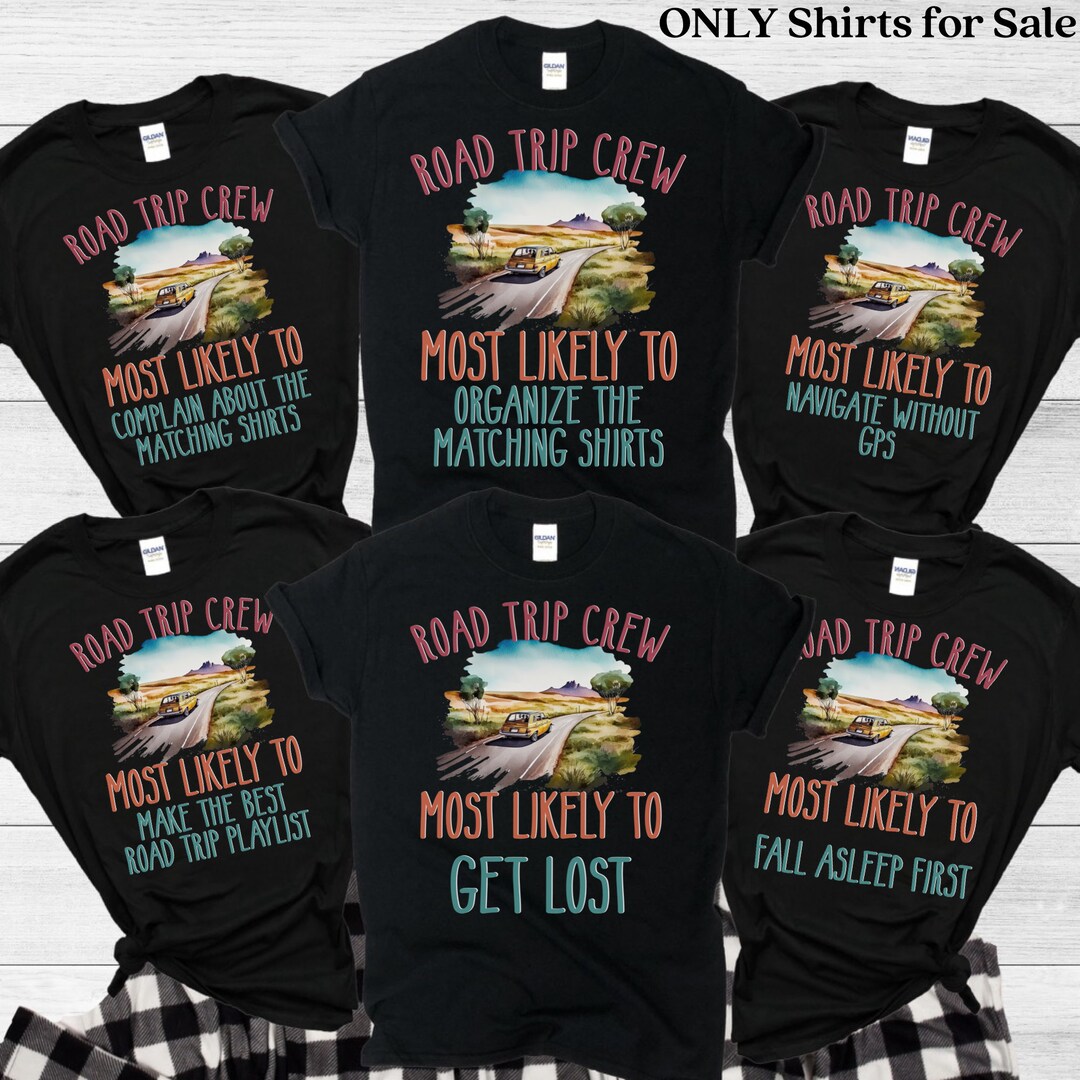 Family Vacation 2024 Shirts, Custom Road Trip Shirt, Personalized Road ...