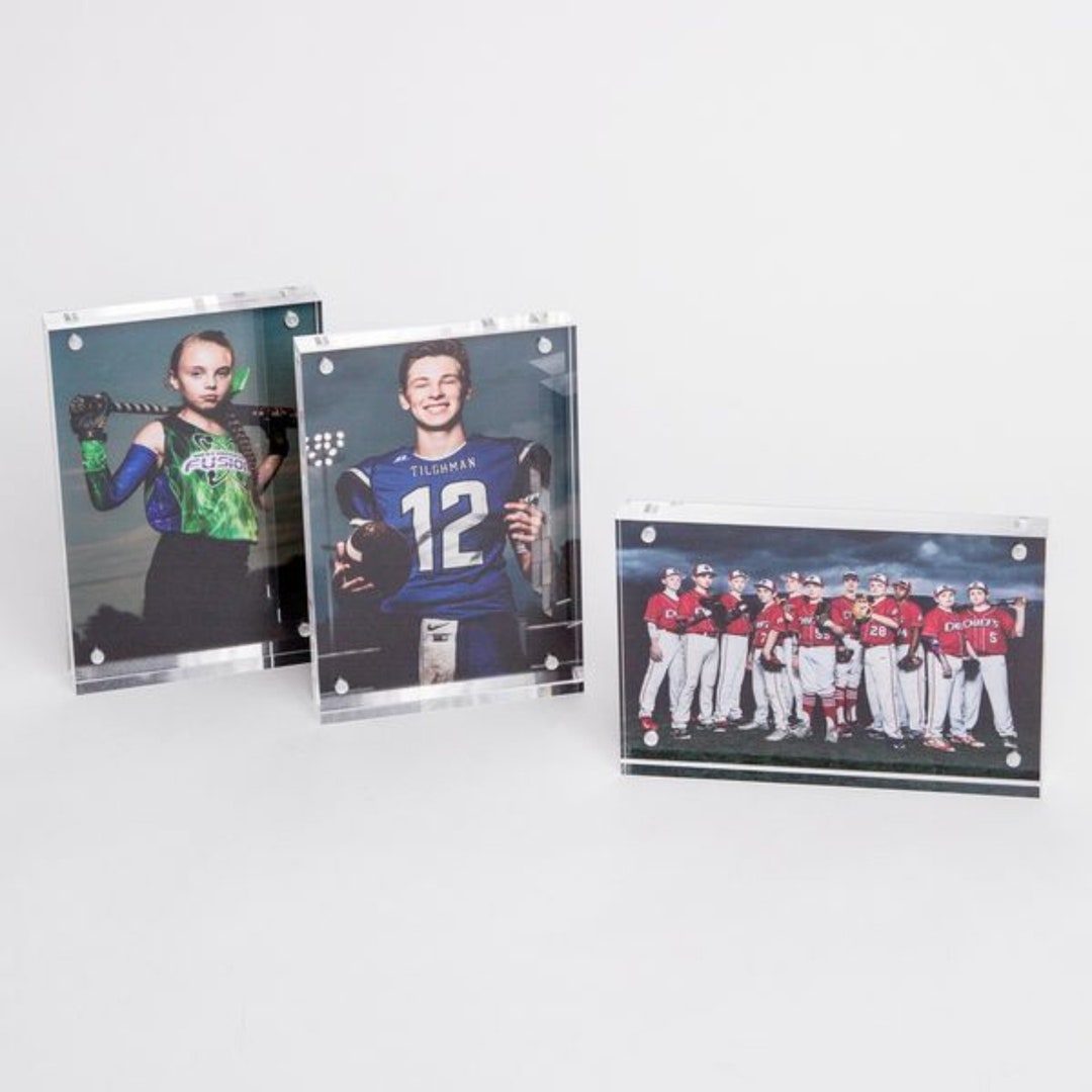 Custom 4x6 Acrylic Photo Blocks Perfect for Weddings, Babies, Seniors ...
