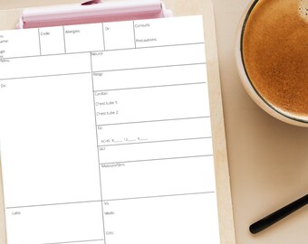 1 Pt Report Sheet - Etsy