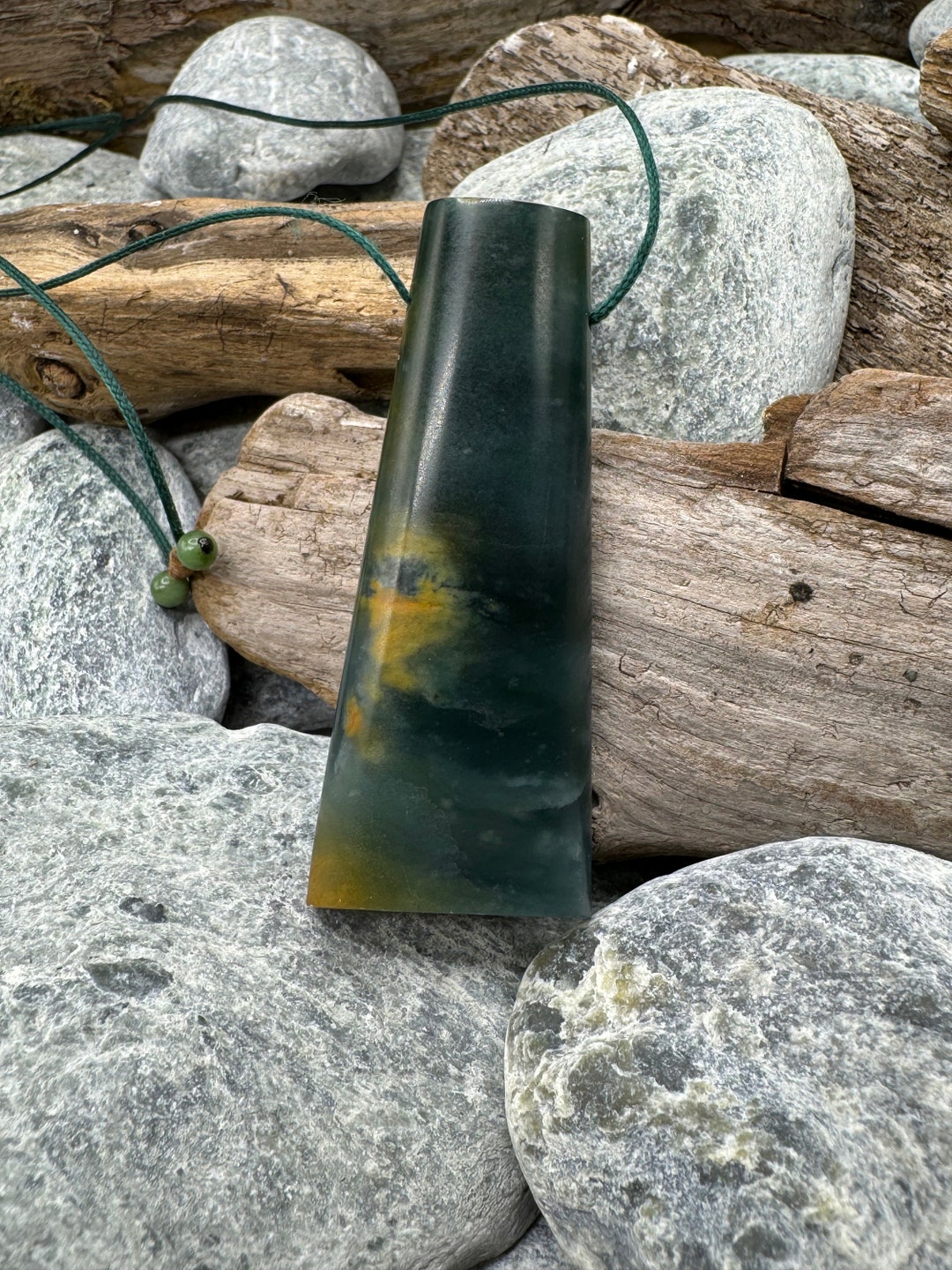 Ocean Blue Guatemalan Jadeite Toki - Etsy