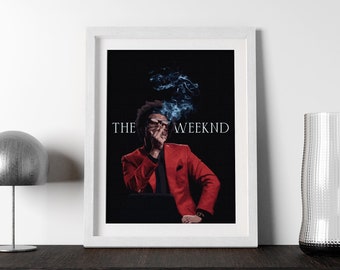 Aesthetic the Weeknd Poster - Etsy