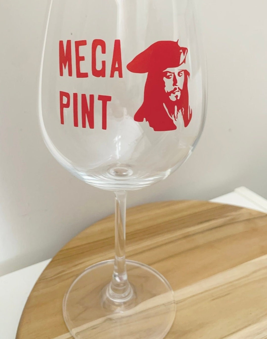 Mega Pint Wine Glass - Etsy