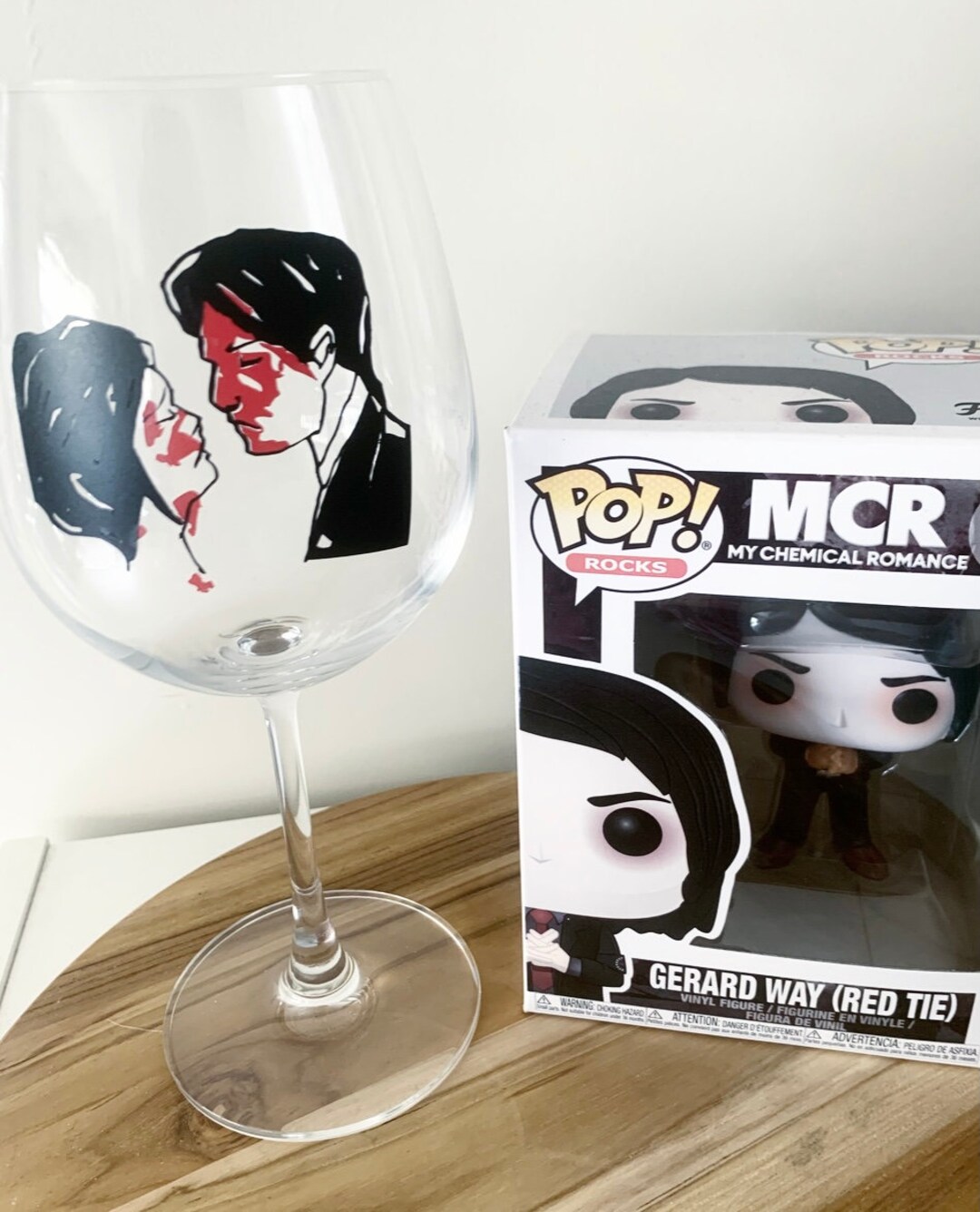 Three Cheers for Sweet Revenge Wine Glass - Etsy