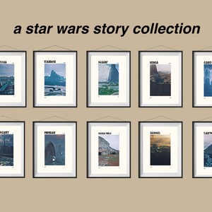 DIGITAL Star Wars Planets Poster Collection (60 Pcs) - Etsy