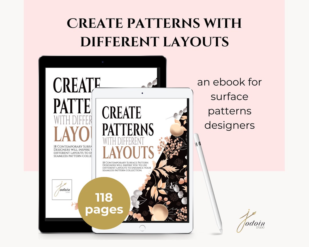 Create Patterns With Different Layouts - 18 Surface Patterns Designers ...