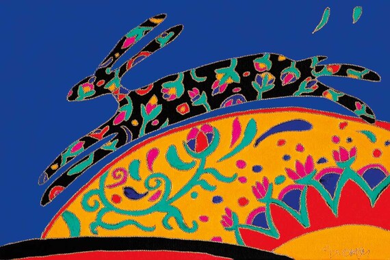 Rabbit Aboriginal Drawing