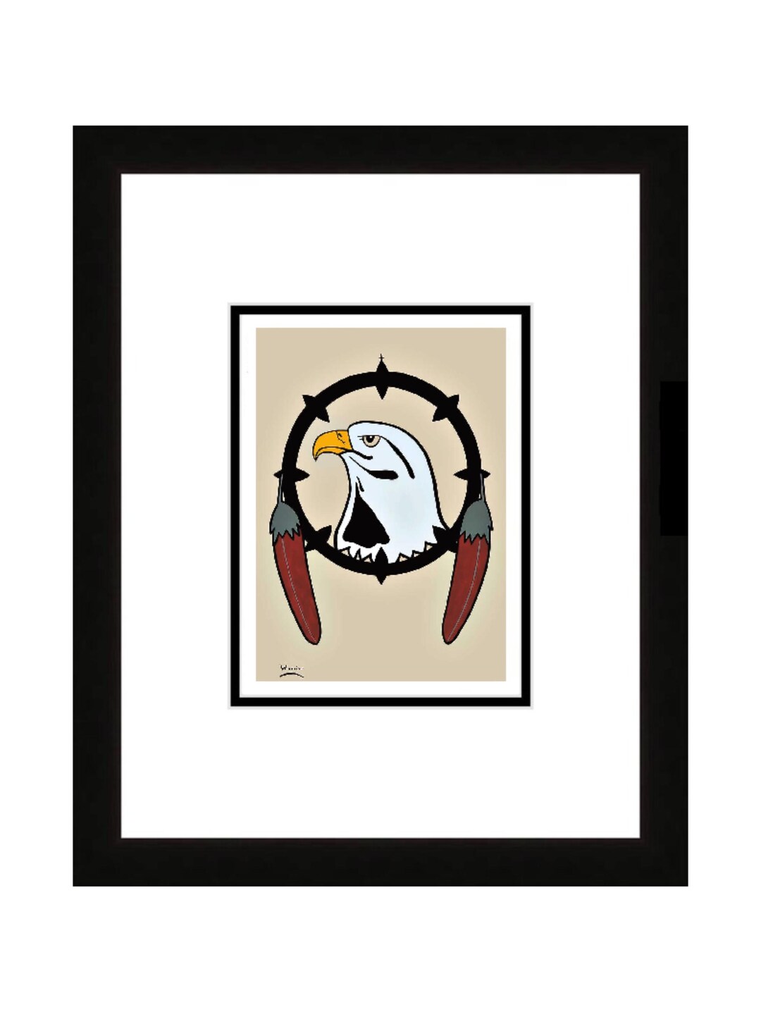 Unity by Lorne Julien, Indigenous Art Card, Framed Art Card - Etsy
