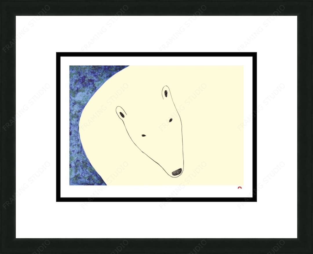 Curious Bear, 2008 by Ningiukulu Teevee, Indigenous Inuit Art Card ...