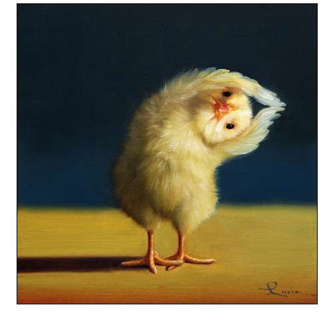 Yoga Chick Half Moon by Lucia Heffernan Art Print - Yoga Fitness Room ...