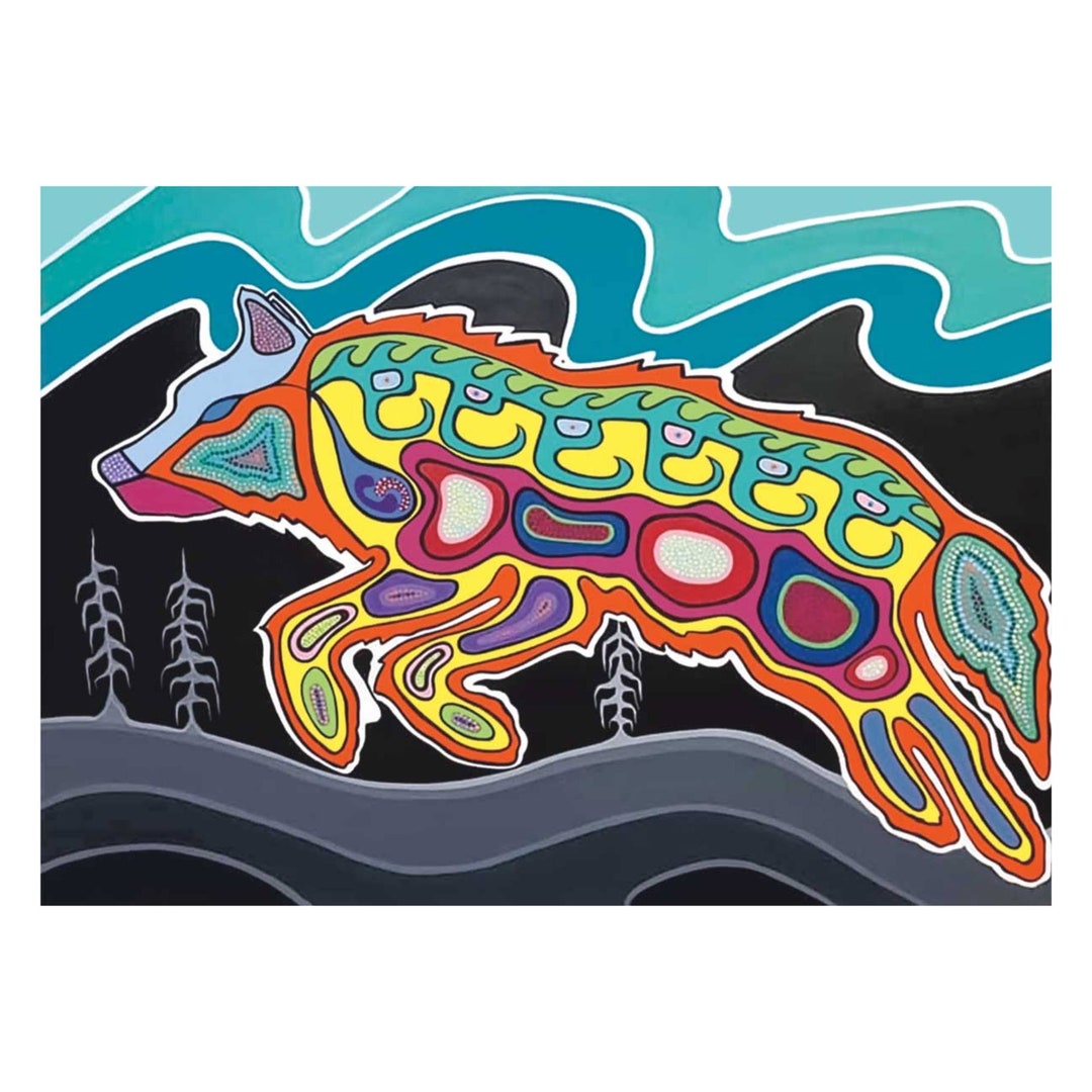 Alpha by Donna Langhorne Indigenous Art Print, First Nations ...