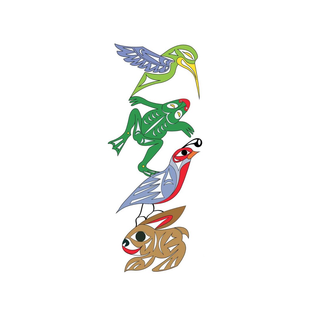 Spring Fling by Doug Lafortune, Indigenous Art Print, First Nations ...