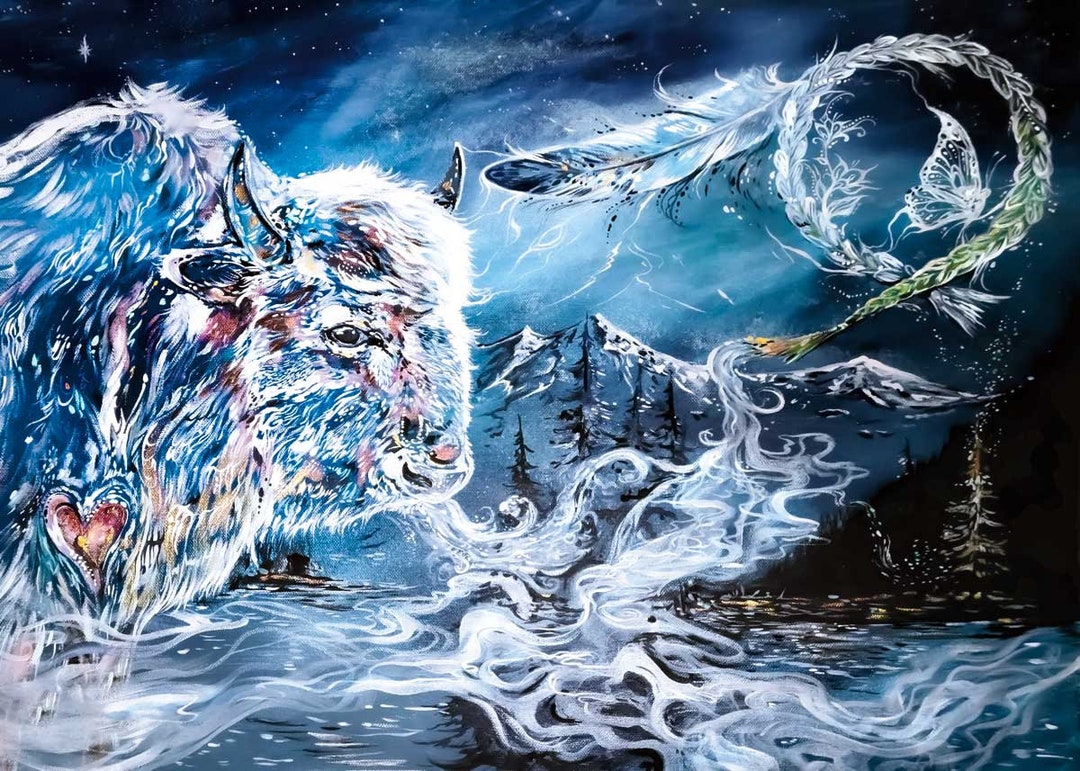 Respect Mother Earth by Carla Joseph, Indigenous Art Print, First ...