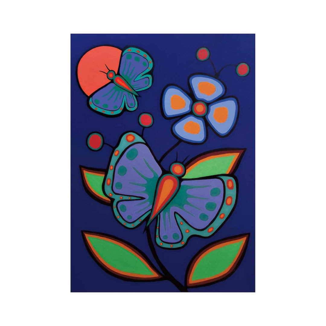 Springtime by Jim Oskineegish Indigenous Art Print, First Nations ...