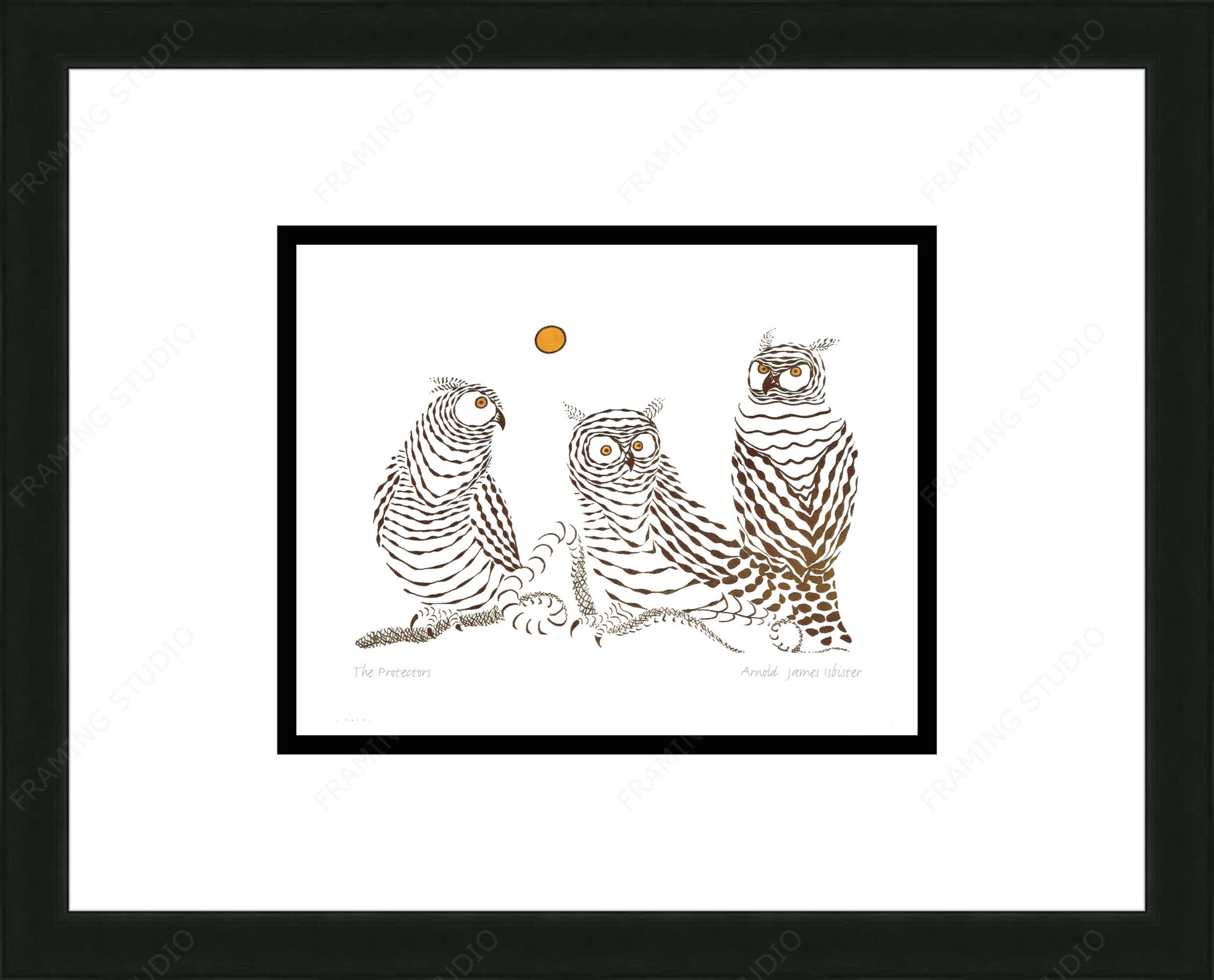 The Protectors by Arnold Isbister, Indigenous Art Print, First Nations ...