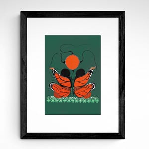 Beauty From Growth by Simone Mcleod , Indigenous Art Print, First ...