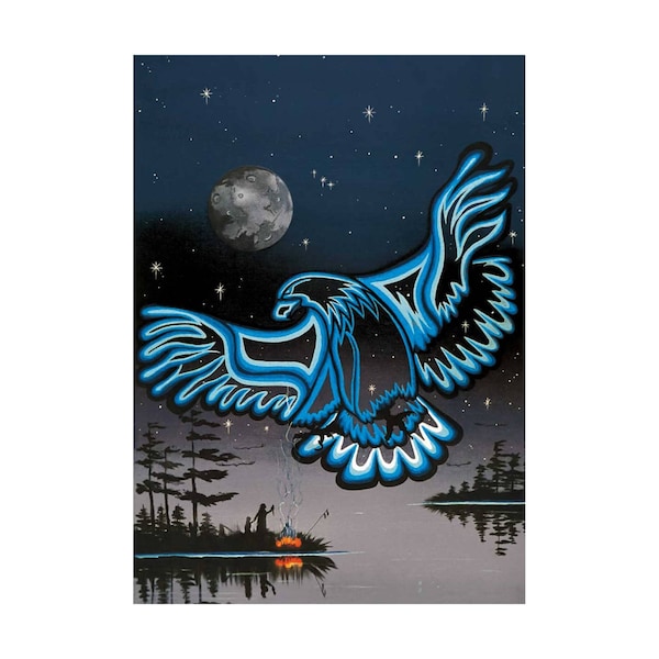 Eagle Print Indigenous Art - Etsy Canada