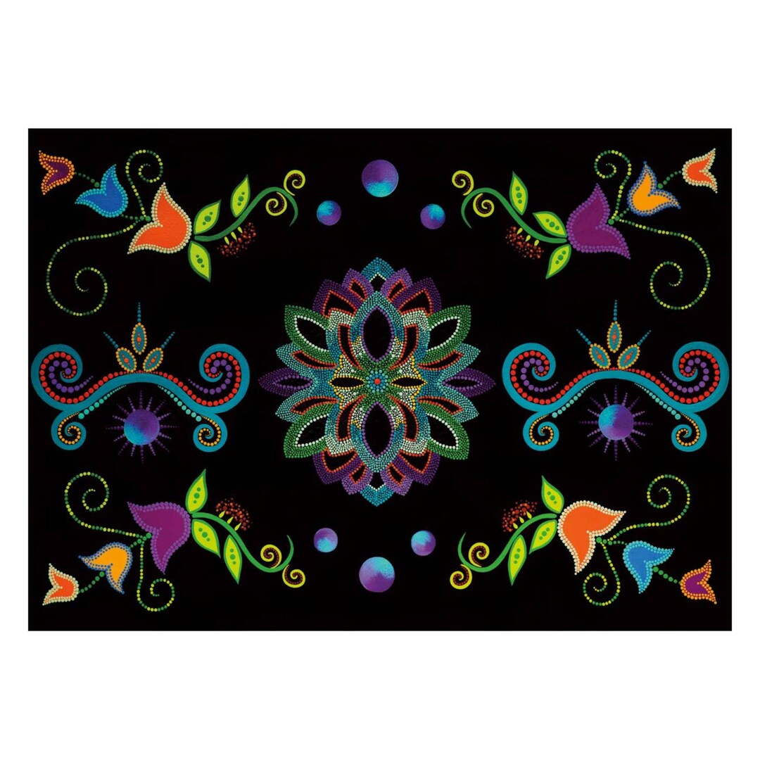 Rejuvenation by Tracey Metallic Indigenous Art Print First - Etsy