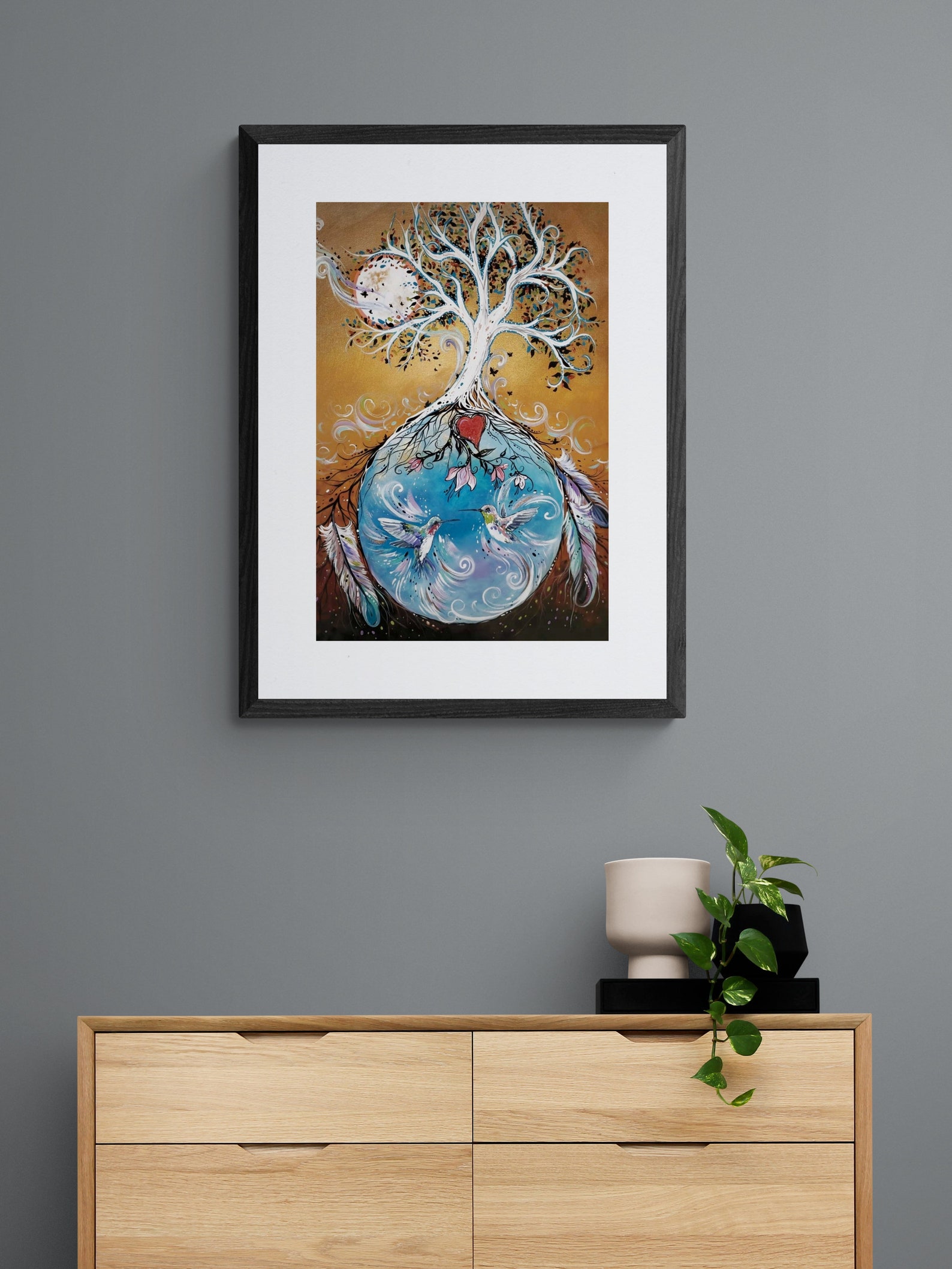 Tree of Life by Carla Joseph Indigenous Art Print First - Etsy