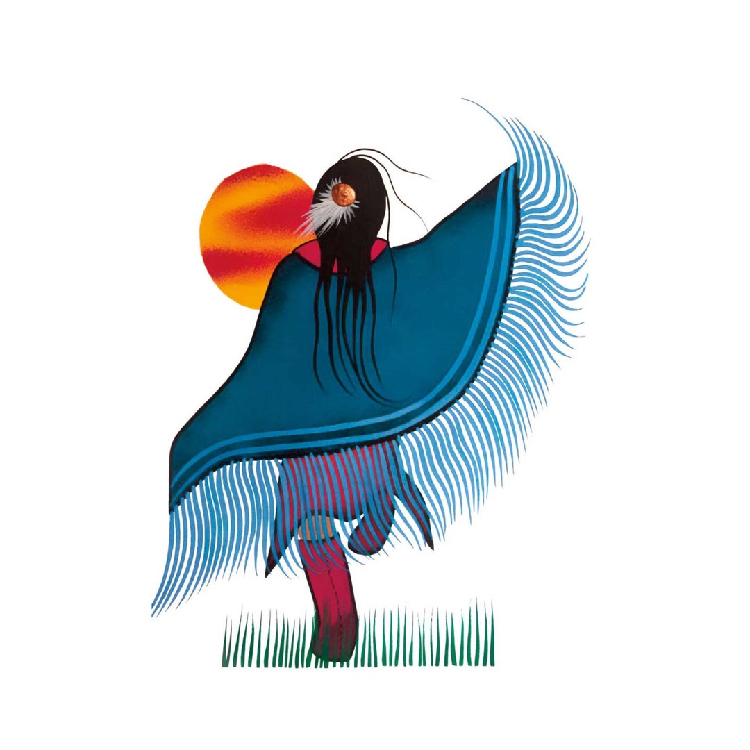 Healing Dance by Simone Mcleod , Indigenous Art Print, First Nations ...