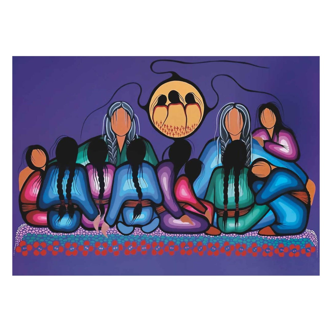 Always for Our Children by Simone Mcleod , Indigenous Art Print, First ...