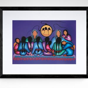 Always for Our Children by Simone Mcleod , Indigenous Art Print, First ...