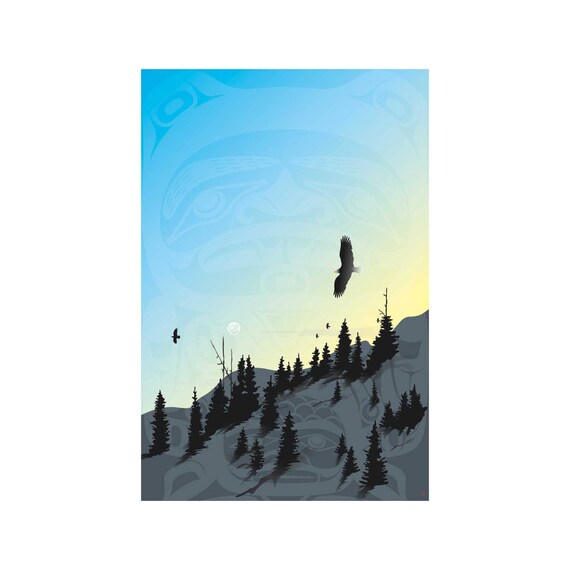 Spirit Beaver by Mark Preston Indigenous Art Print First | Etsy