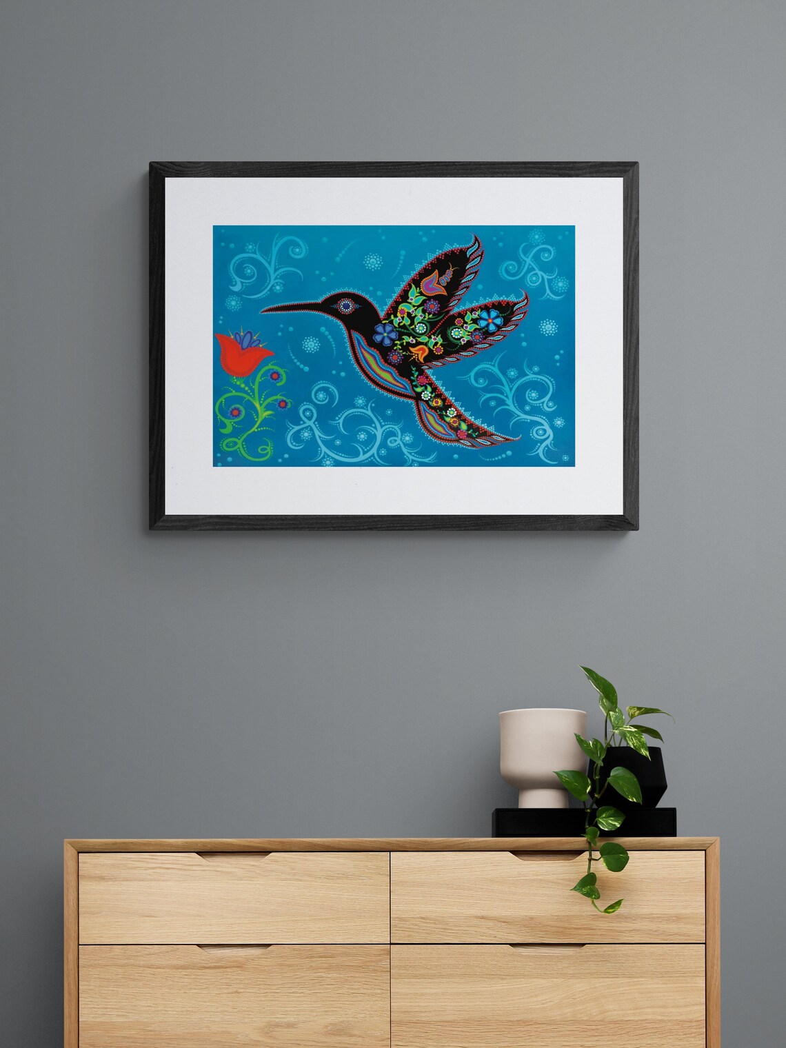 Eternity by Tracey Metallic, Indigenous Art Print, First Nations ...