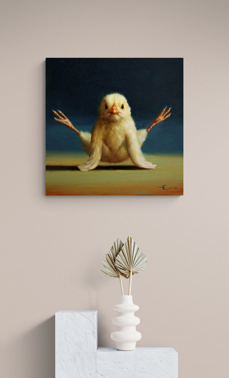Yoga Chick Firefly Pose by Lucia Heffernan Art Print Yoga | Etsy