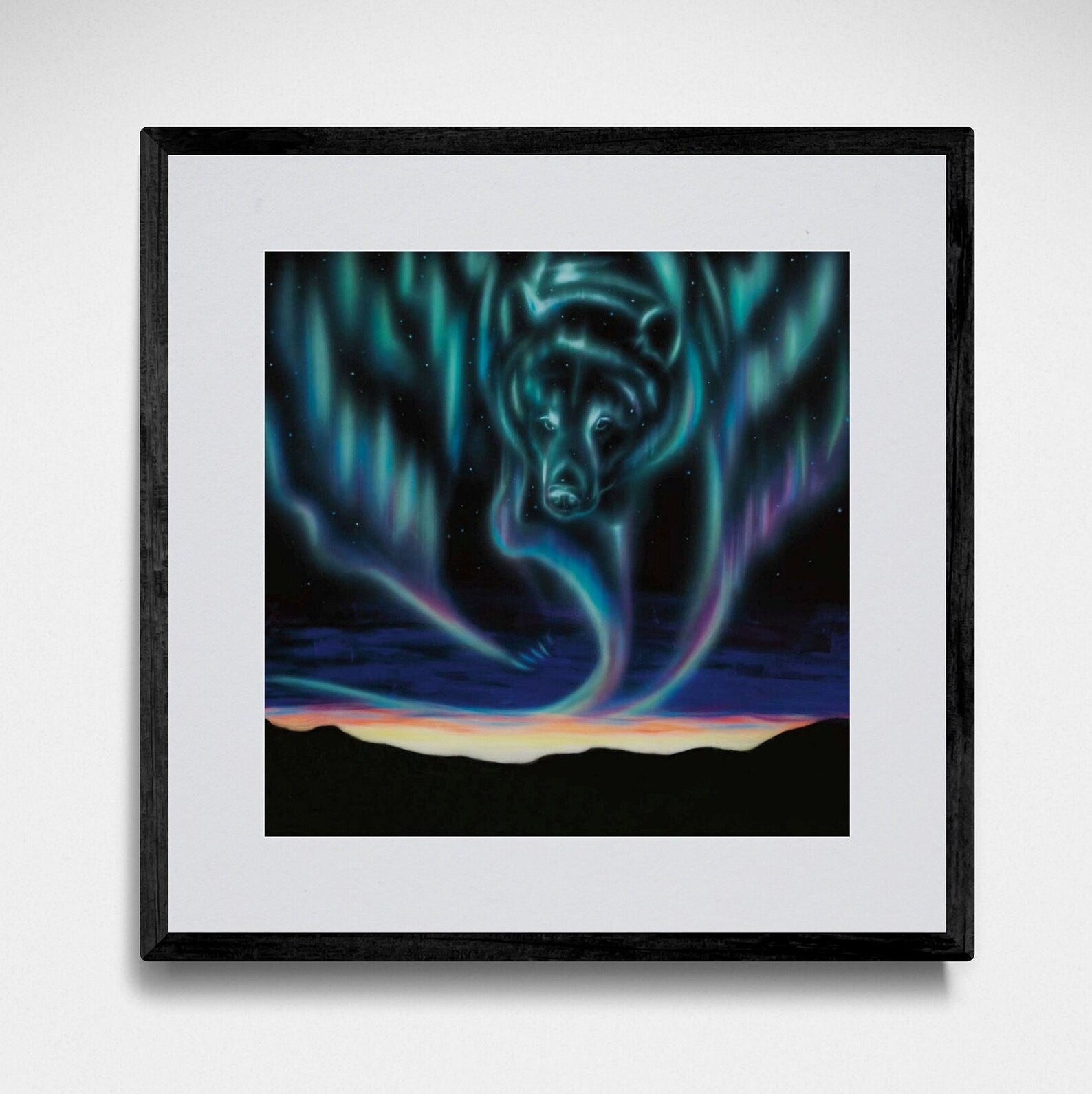 Sky Dance – Bear by Amy Keller-rempp Indigenous Art Print, First ...