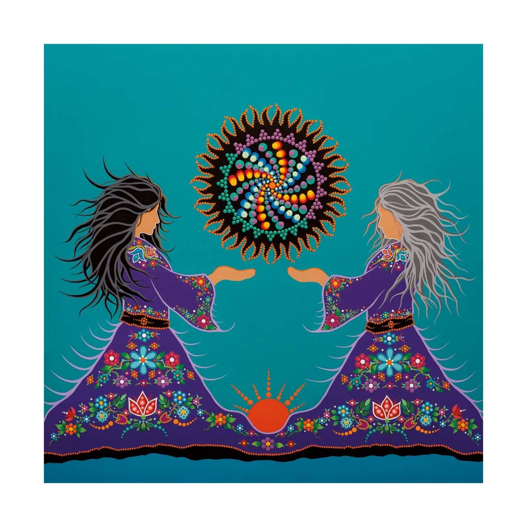 Keepers Coady by Tracey Metallic, Indigenous Art Print, First Nations ...