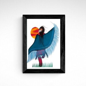 Healing Dance by Simone Mcleod , Indigenous Art Print, First Nations ...