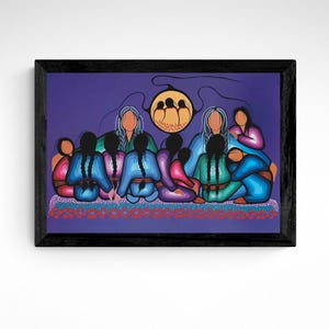 Always for Our Children by Simone Mcleod , Indigenous Art Print, First ...