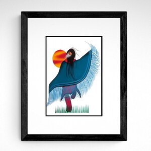 Healing Dance by Simone Mcleod , Indigenous Art Print, First Nations ...