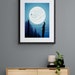 Full Moon Raven by Mark Preston, Indigenous Art Print, First Nations ...