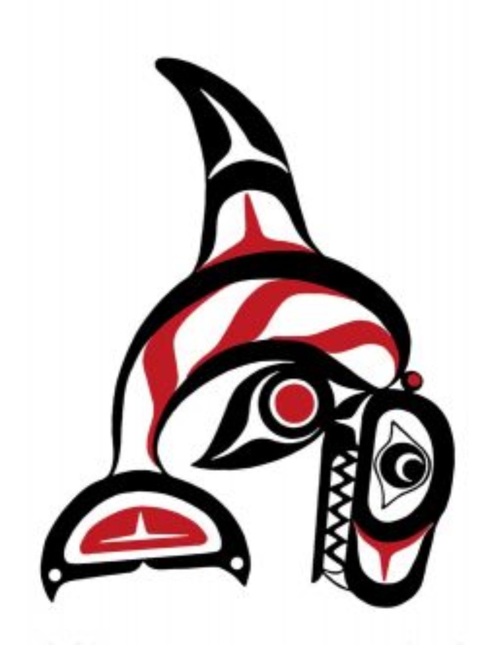 Killer Whale by Pauline Bull, Indigenous Art Print, First Nations ...