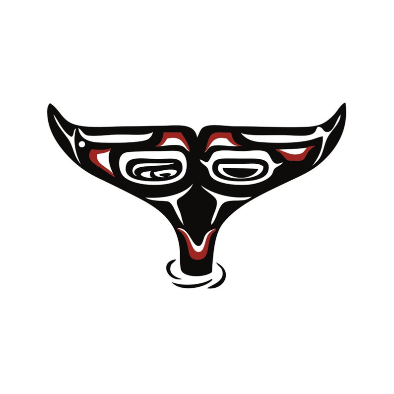 Whale Tail by Pauline Bull, Indigenous Art Print, First Nations, Native ...