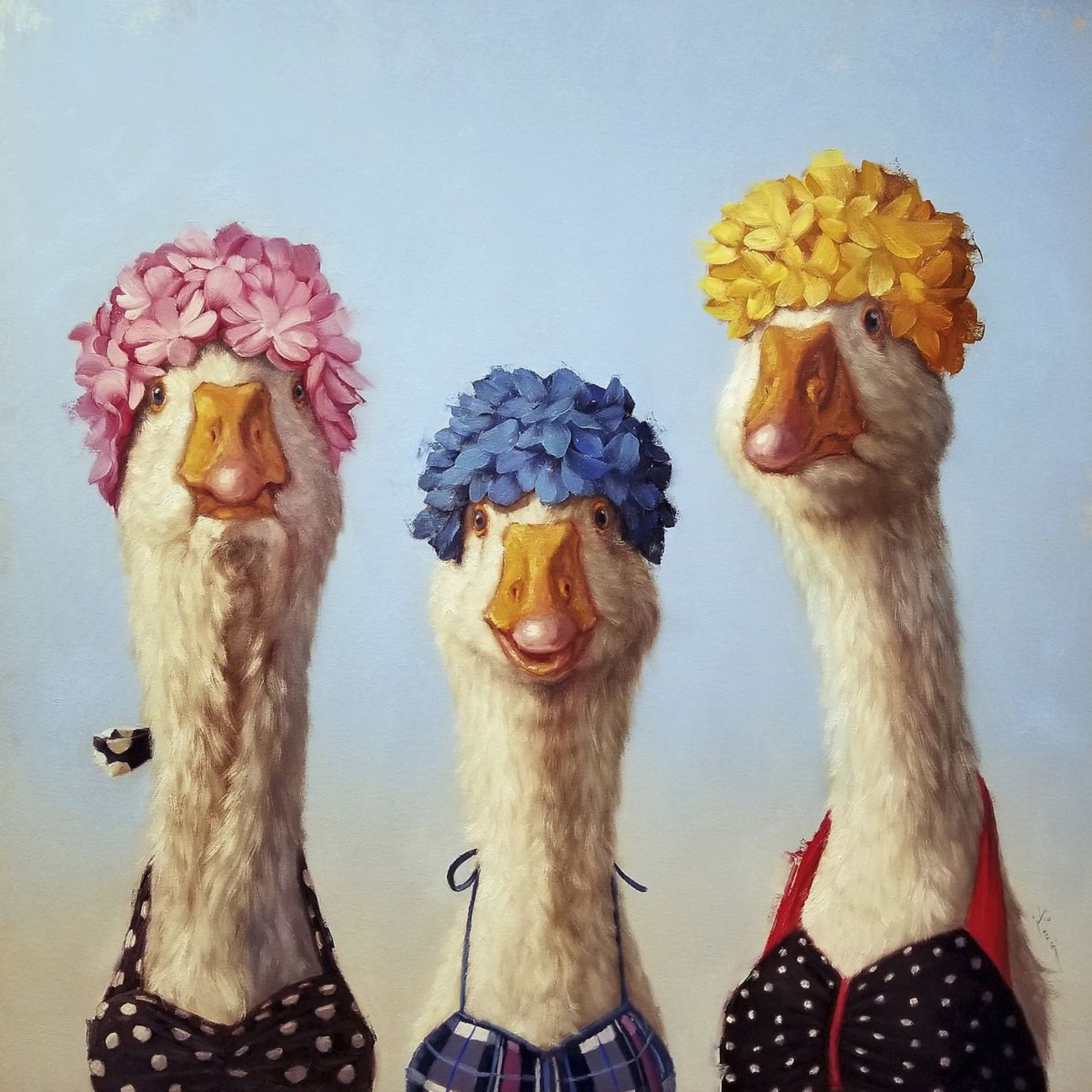 Golden Age by Lucia Heffernan Art Print Duck Wall Decor | Etsy