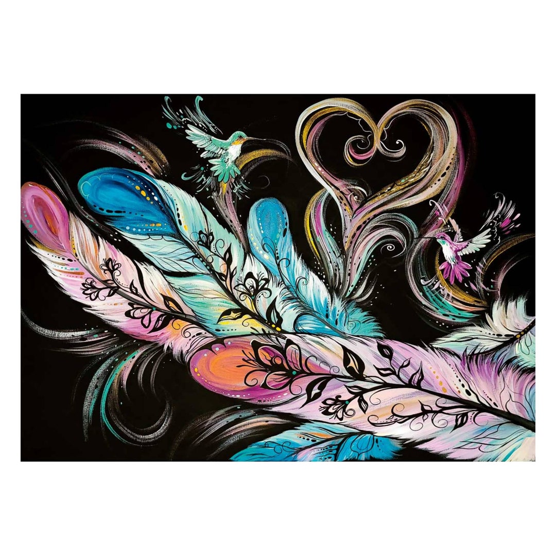 Love by Carla Joseph, Indigenous Art Print, First Nations, Native ...
