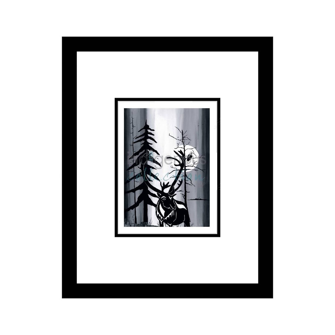Caribou by Diane Levesque, Indigenous Art Print, First Nations, Native ...