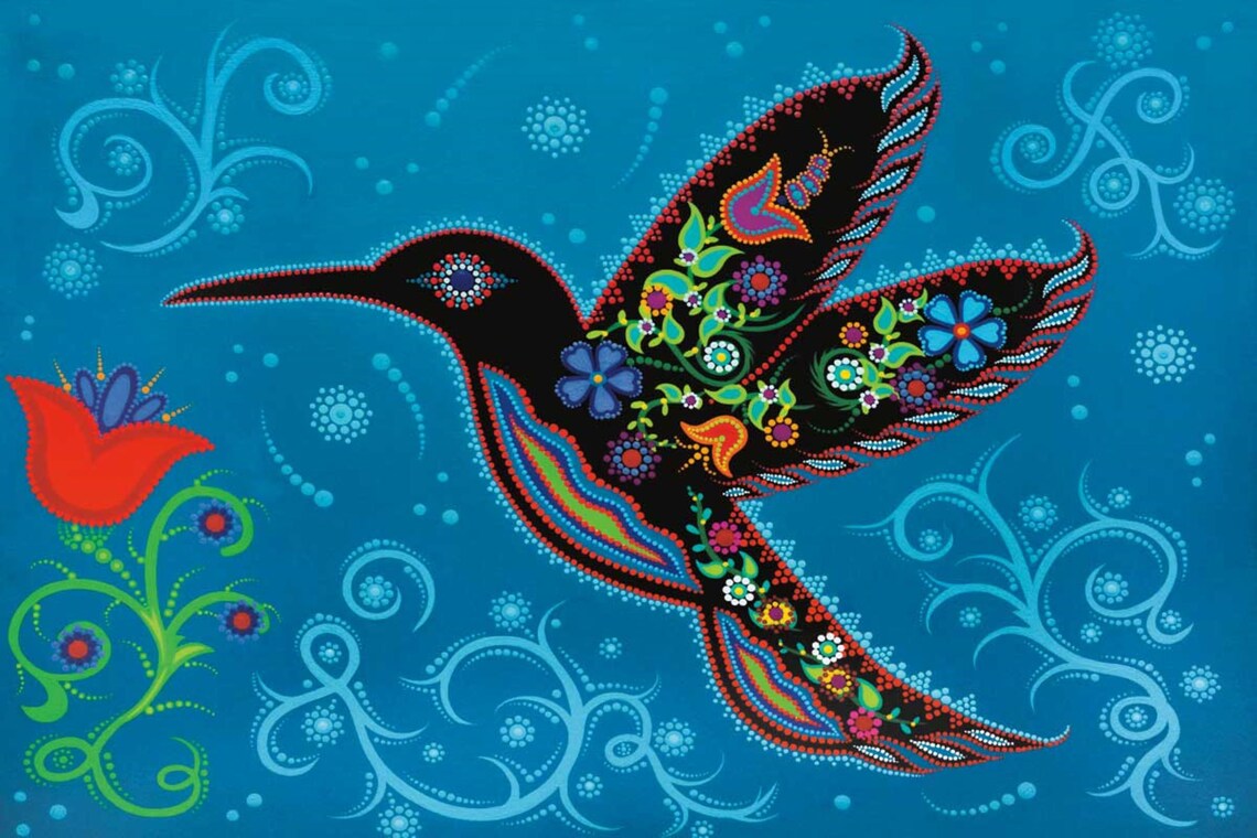 Eternity by Tracey Metallic, Indigenous Art Print, First Nations ...